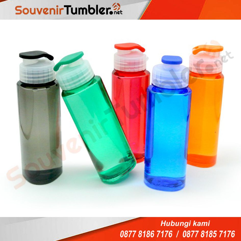Promosi Souvenir Botol Minum Trio Hydration Water Bottle Plastic ...